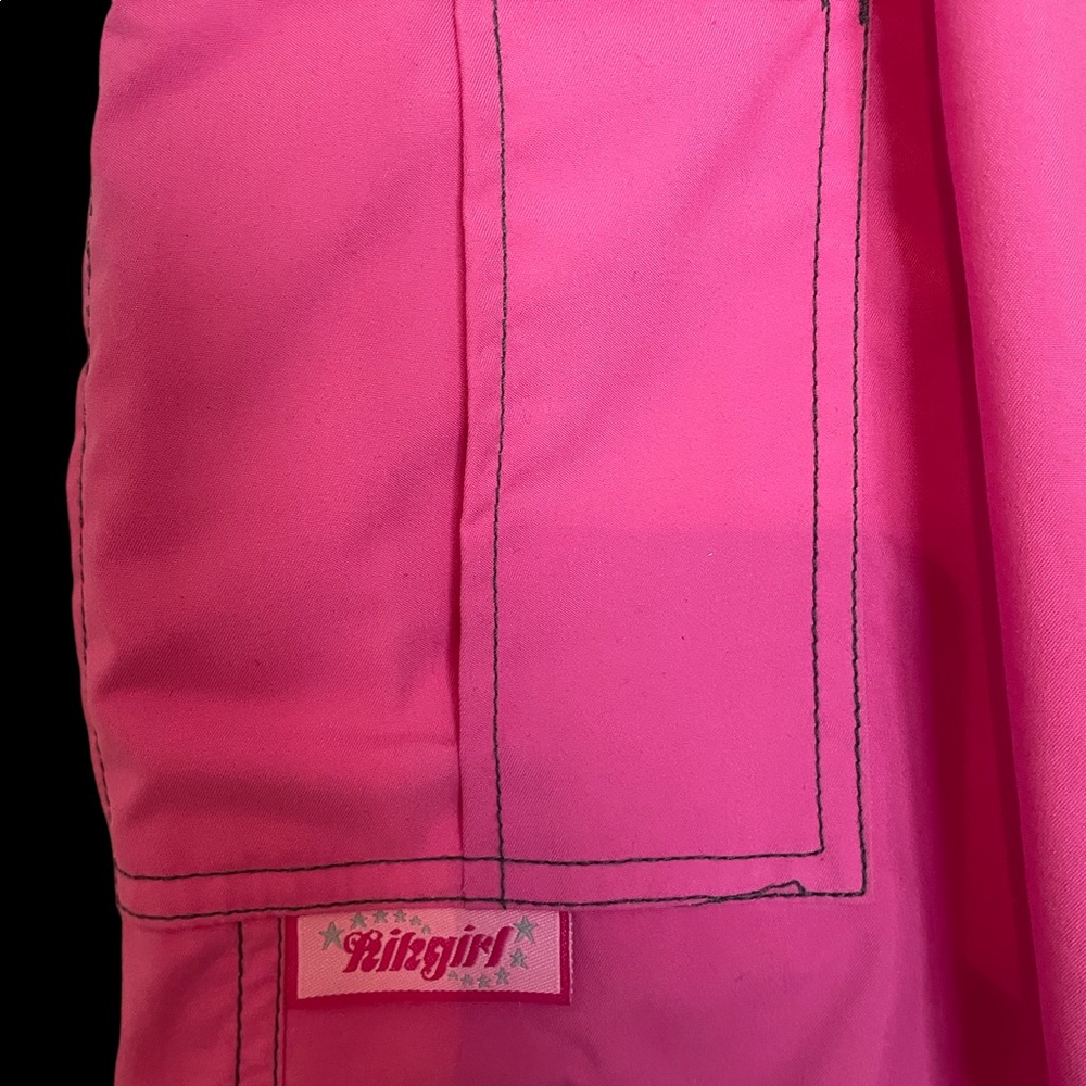 Kik Girl Skater Pants Hot Pink Gem